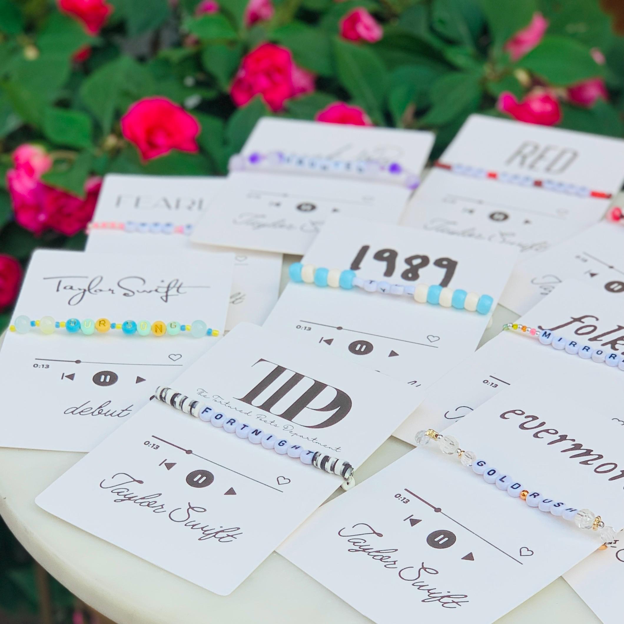 Swift Eras Friendship Bracelet Display Cards Swiftie Printable Gift - Etsy
