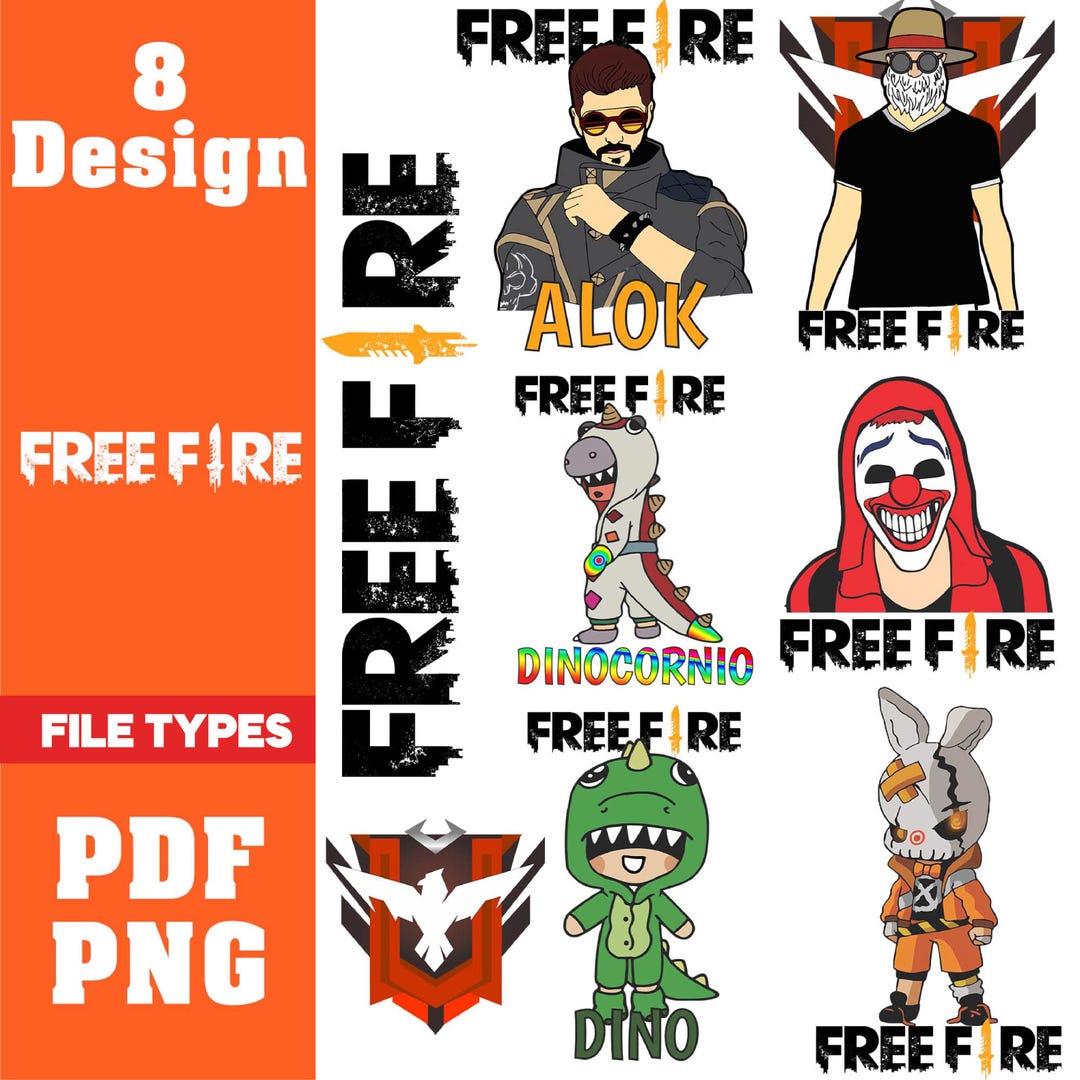 Free Fire Designs / free fire diseños , free fire tshirt , archivos en ...