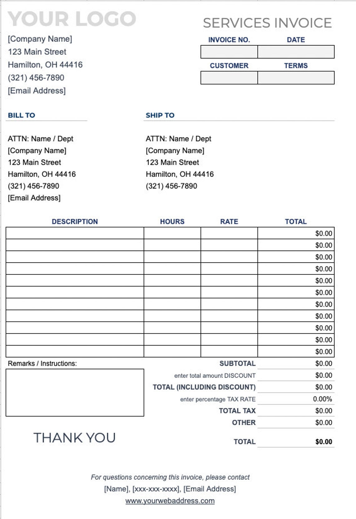 Invoice Generator Template | Small Business | Google Sheets - Etsy