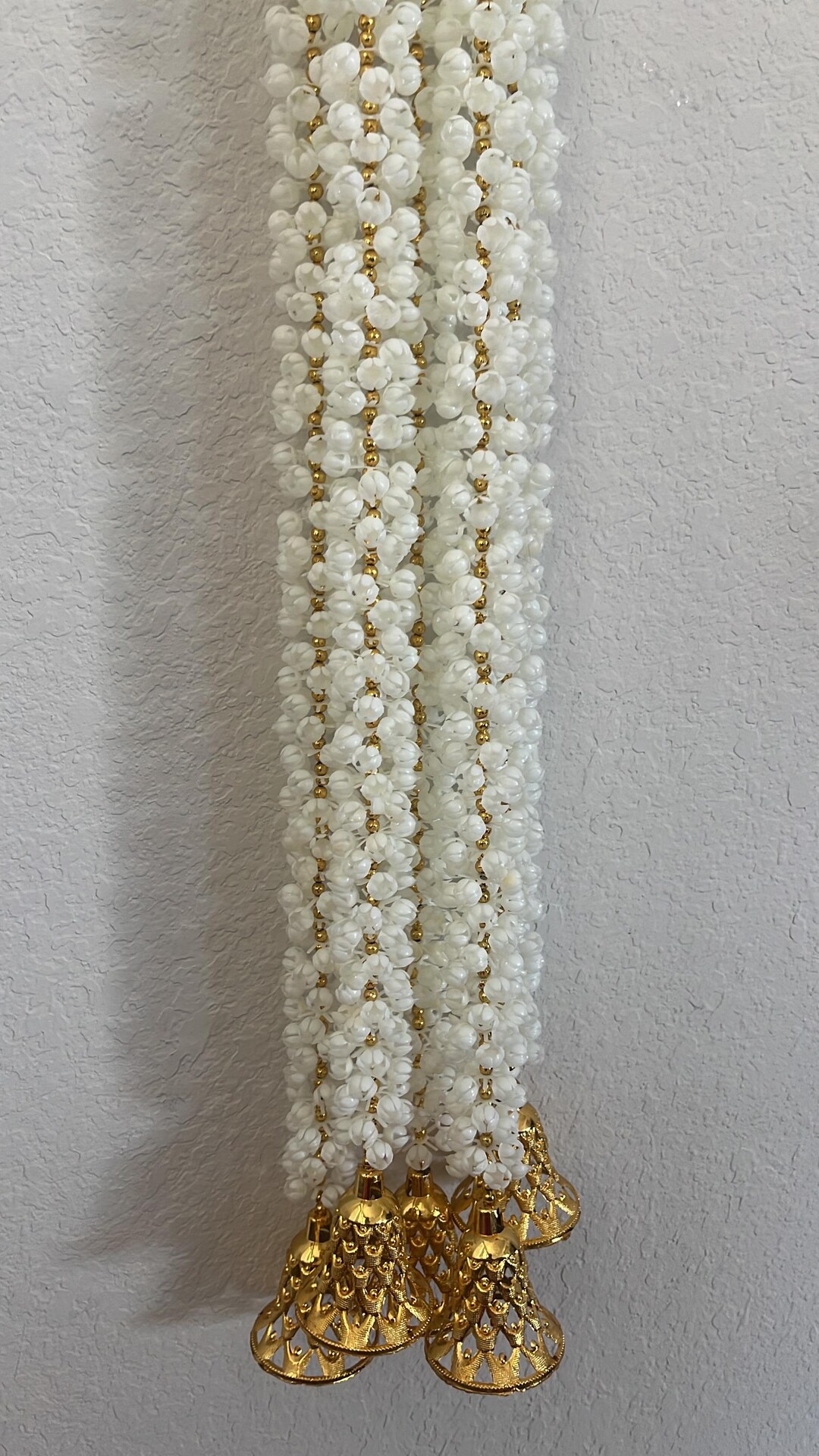 Mogra Flower Garlands With Bell - Etsy