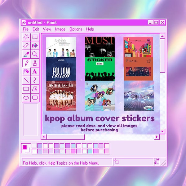 Kpop K Pop Stickers - Etsy