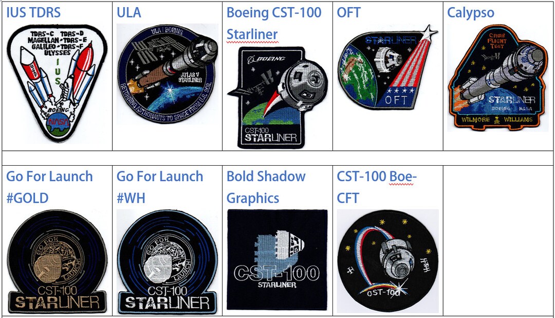 Boeing Cst-100 Starliner Crew Spacecraft Orbital Flight Test Oft Boe ...