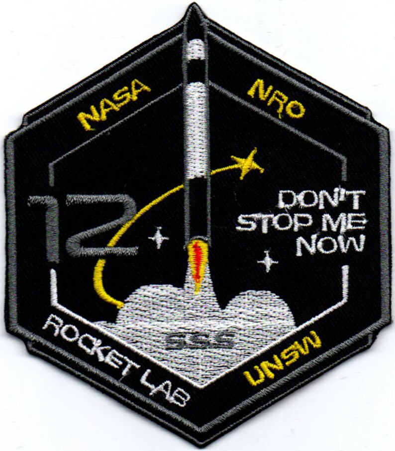 Rocket Lab 10-18 Electron Human Space Flights Badge Iron on Embroidered ...