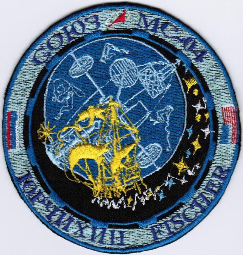 Human Space Flights 2017 Soyuz MS-06 Altair MS-05 Vita Borei MS-04 Unofficial Olympus Badge Iron ...