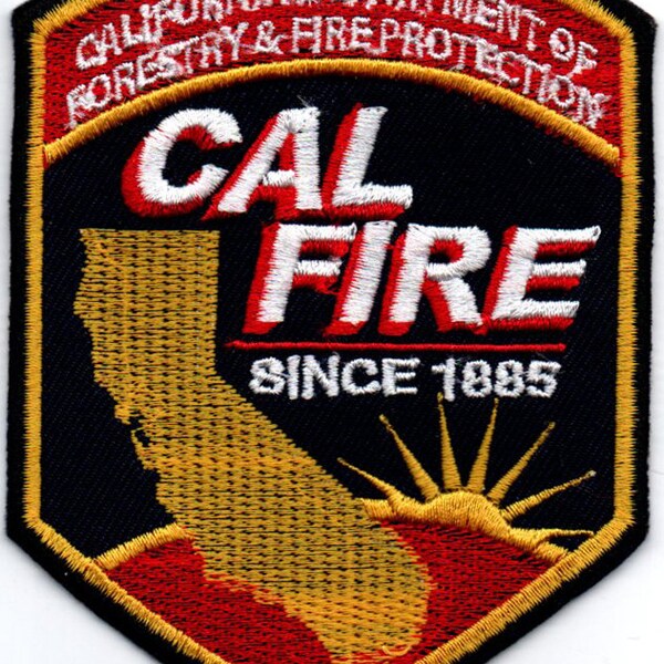 California Department of Forestry Badge - Etsy