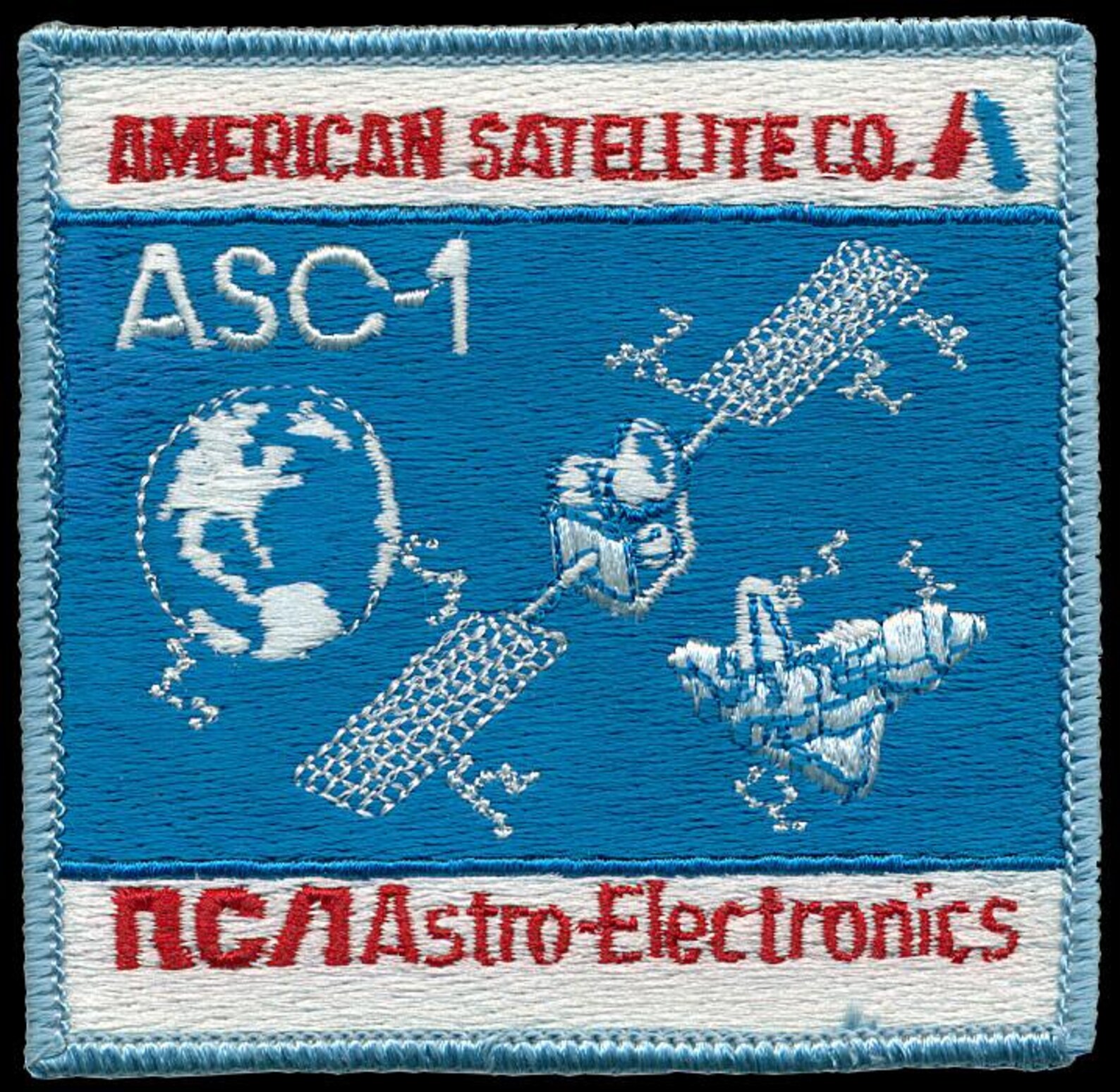 Human Space Flights 1985-88 Sts-51g Telstar Spartan-1 Arabsat 18th ...