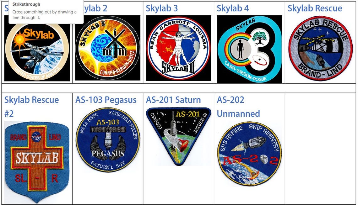 Human Space Flights 1973 Skylab Project 2 3 4 Rescue USA Cancelled Apollo As-103 Pegasus AS-201 ...