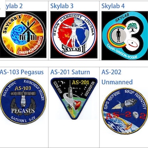 Human Space Flights 1973 Skylab Project 2 3 4 Rescue USA Cancelled Apollo As-103 Pegasus AS-201 ...