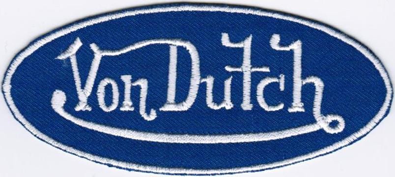 Von Dutch Motorcycle Racing Badge Iron on Embroidered Patch - Etsy