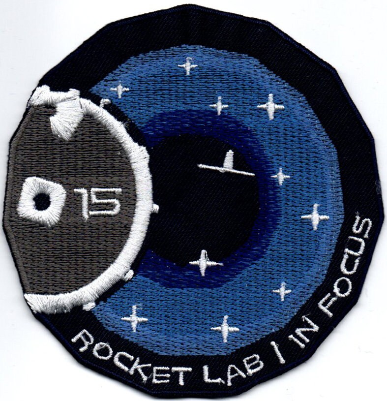 Rocket Lab 10-18 Electron Human Space Flights Badge Iron on Embroidered ...