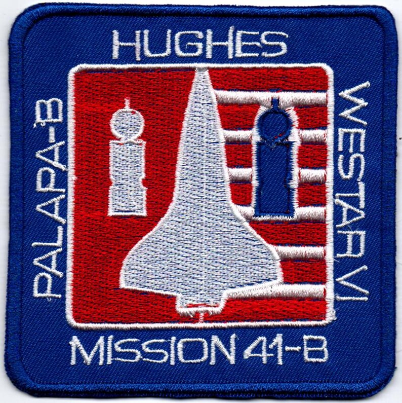 Human Space Flights 1984-85 STS-41B Hughes Challenger 10th Shuttle ...