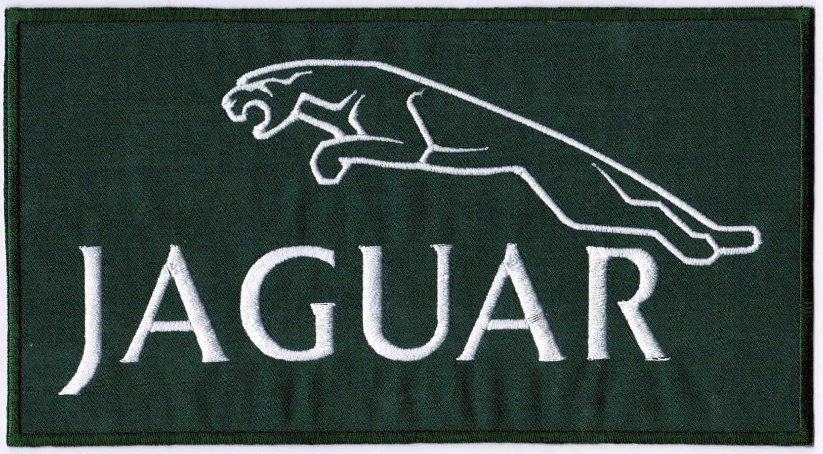 Jaguar Motor Company Automaker Car Racing Badge Iron on Embroidered ...