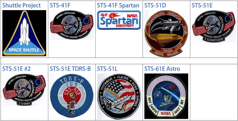 Cancelled Human Space Flights 1984-86 Sts-41f Spartan Sts-51d Sts-51e TDRS-B IUS Sts-51l Sts-61e ...