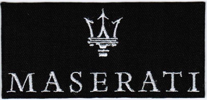 Maserati Motor Company Automaker Car Racing Badge Iron on Embroidered Patch - Etsy