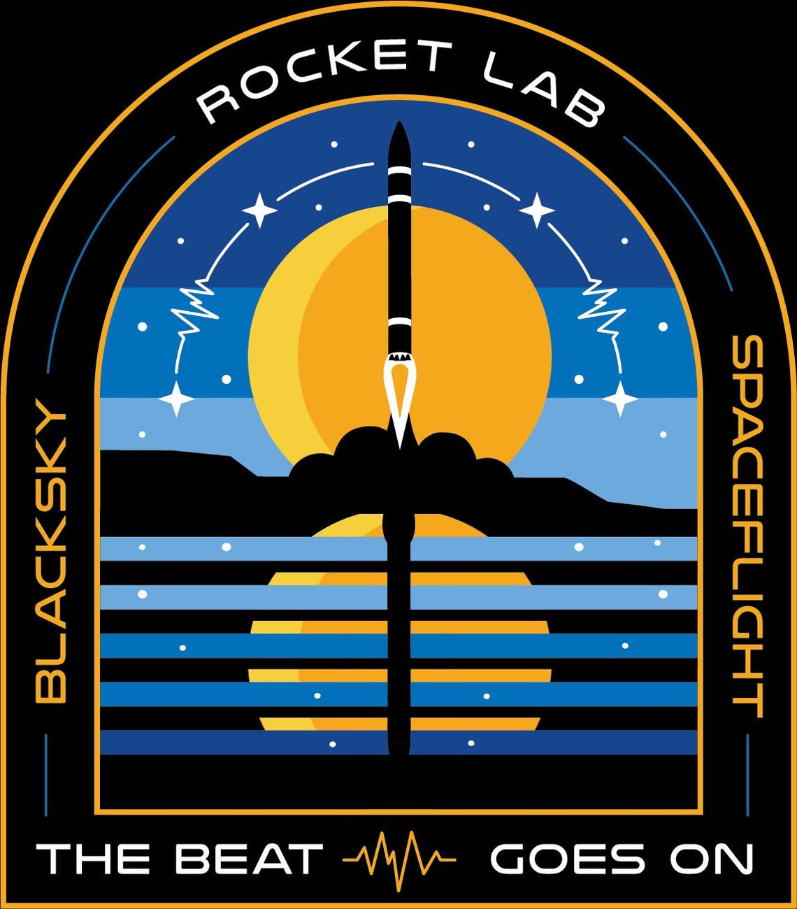 Rocket Lab 35-43 Electron Human Space Flights Badge Iron on Embroidered ...