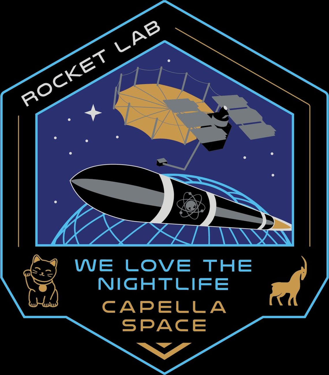 Rocket Lab 35-43 Electron Human Space Flights Badge Iron on Embroidered ...