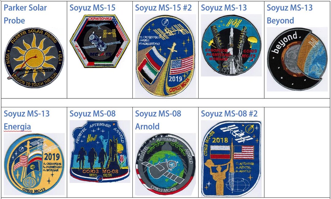 Human Space Flights 2018 2019 Parker Solar Probe Northrop Grumman Mission Touch the Sun Soyuz MS ...