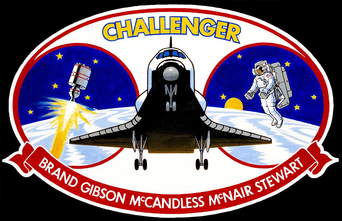 Human Space Flights 1984-85 STS-41B Hughes Challenger 10th Shuttle ...