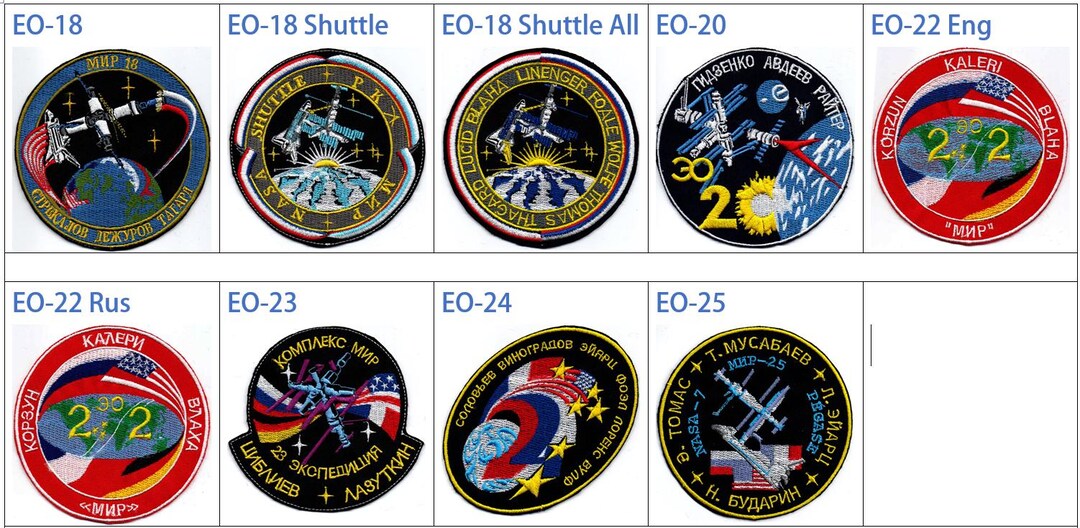 Mir Expedition EO-18 Shuttle Sts-63 71 74 Soyuz Tm-21 Eo-20 Tm-22 Eo-22 Eo-23 EO-24 EO-25 ...