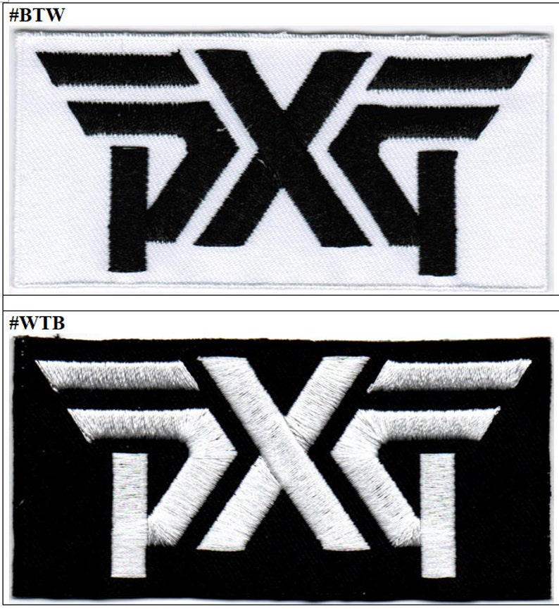 PXG Golf Badge Iron on Embroidered Patch - Etsy