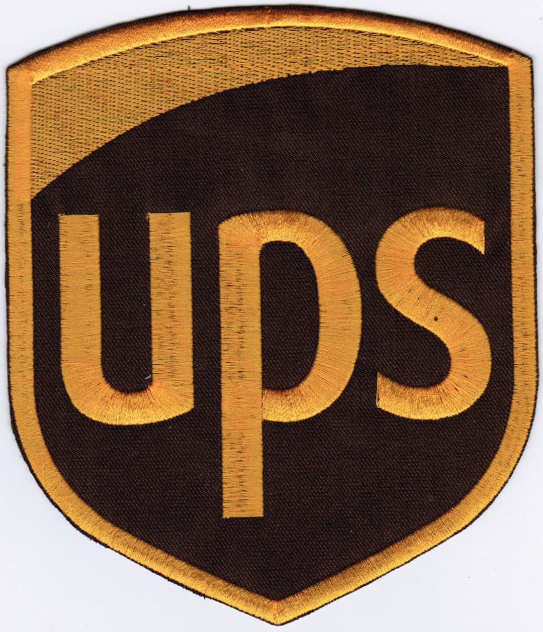 UPS Badge Iron on Embroidered Patch - Etsy