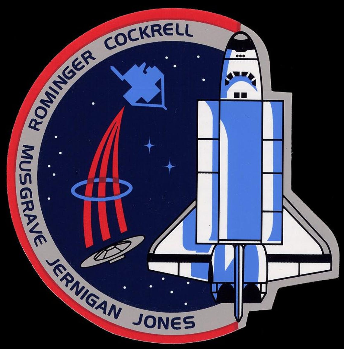 Human Space Flights 1996 Sts-75 Tss-1r Tethered Satellite System USMP-3 ...