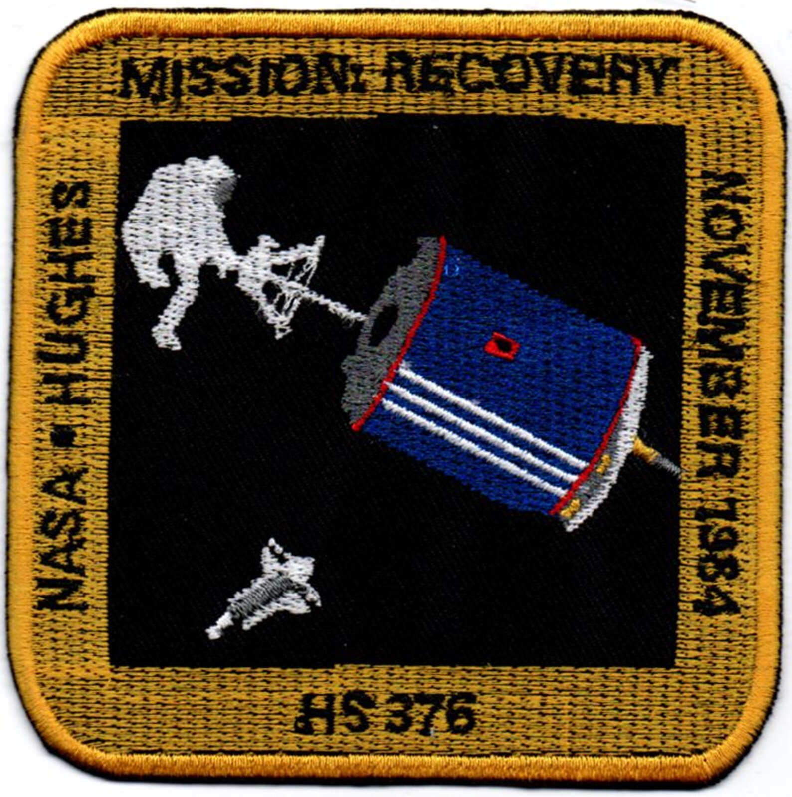 Human Space Flights 1983-84 Nasa Usa Paris Air Show STS-41D Syncom-iv ...