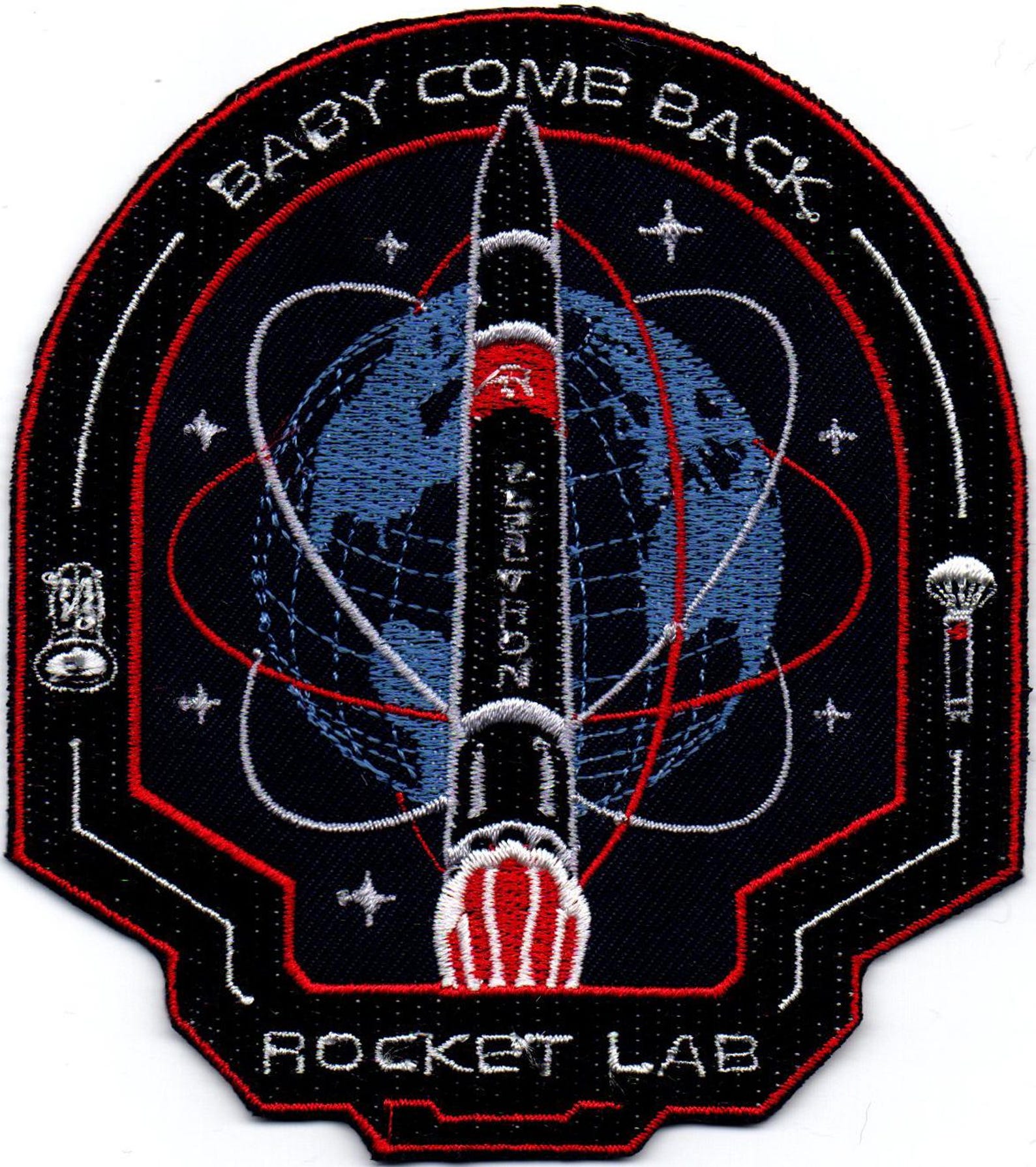 Rocket Lab 35-43 Electron Human Space Flights Badge Iron on Embroidered ...