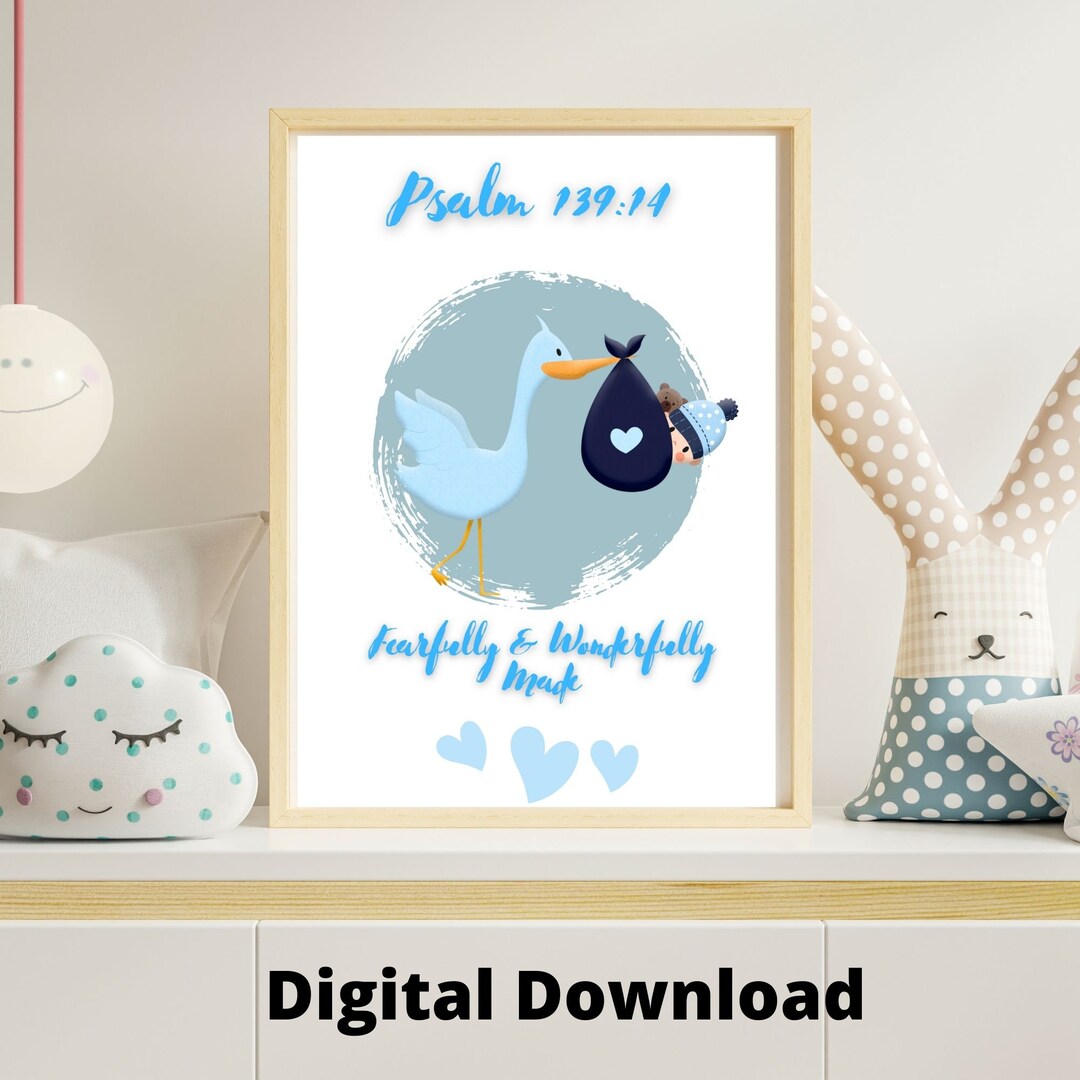 Psalm 139:14 Wonderfully Made - Etsy