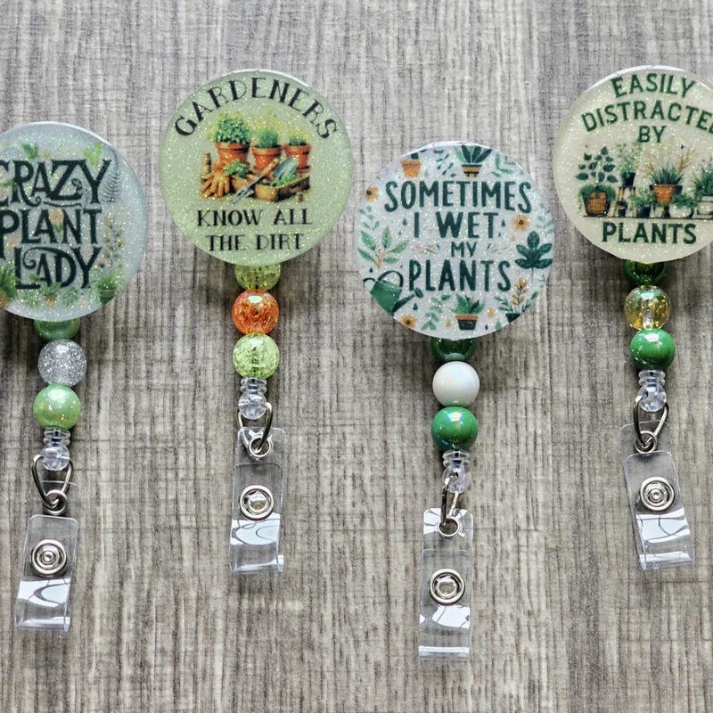 Crazy Plant Lady Badge - Etsy