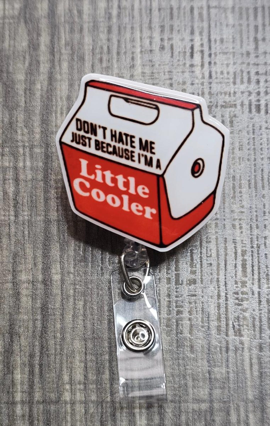 Little Cooler Badge Reel - Etsy