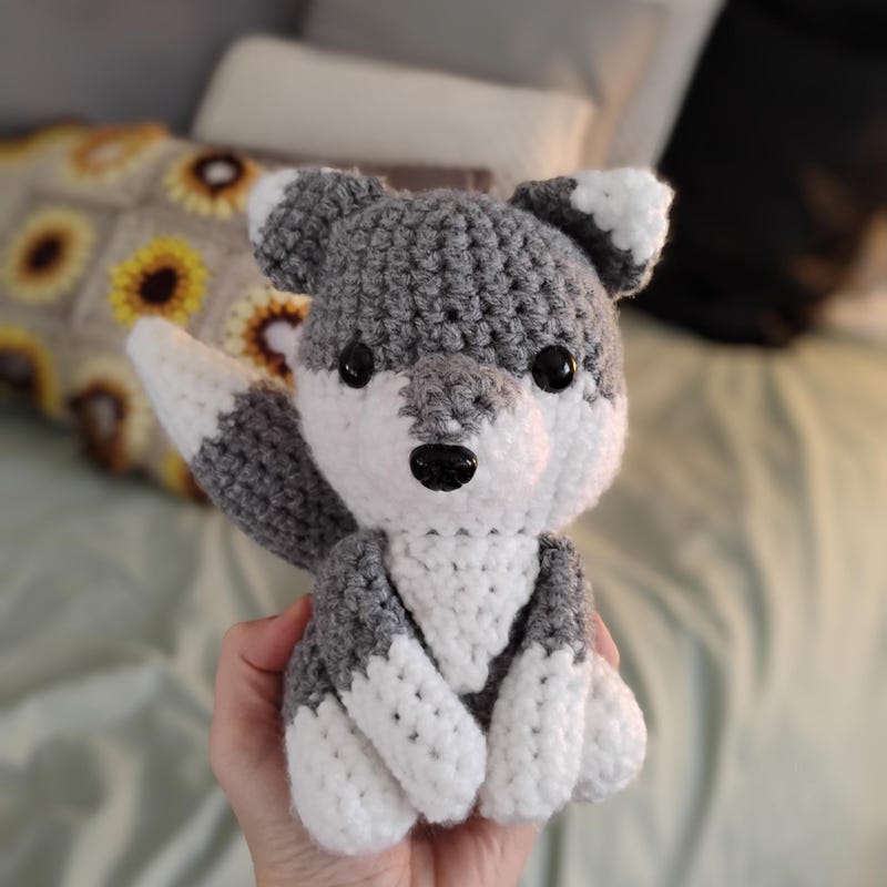 Crochet Wolf - Etsy
