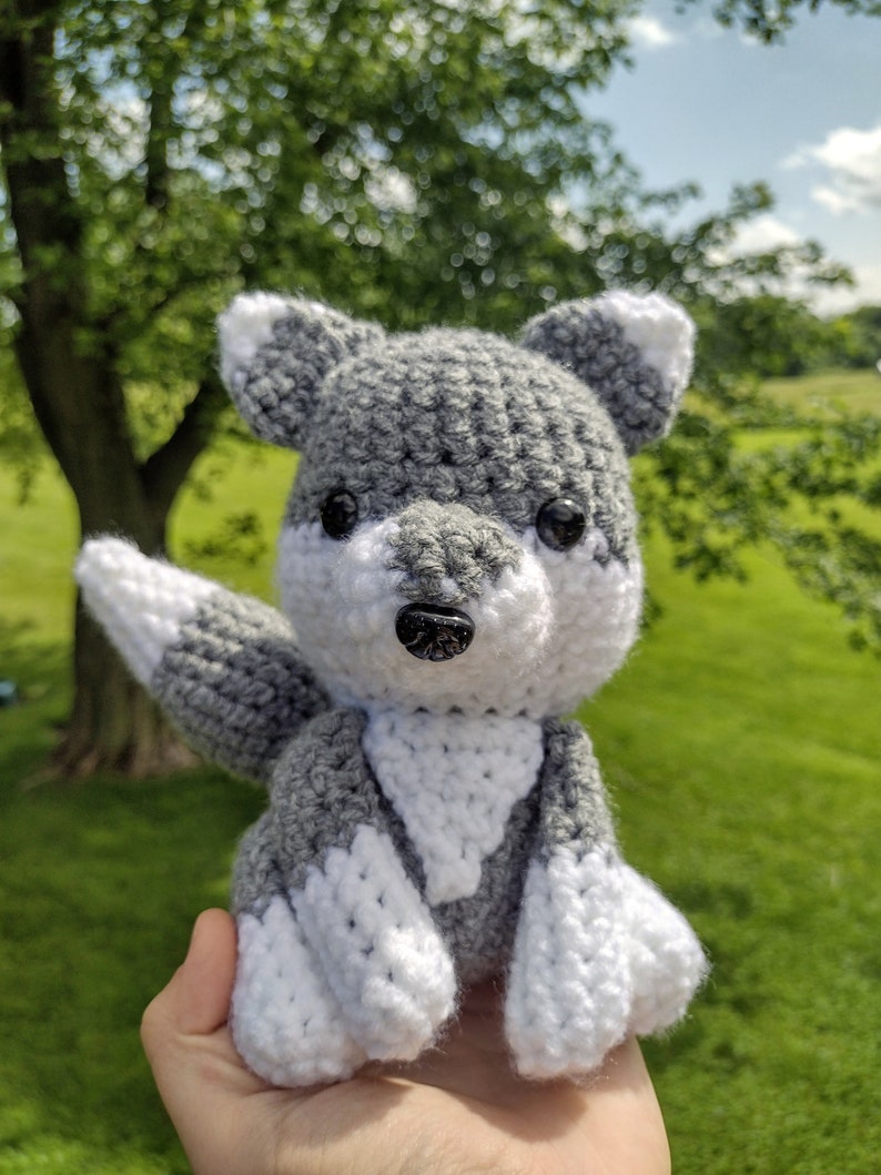 CROCHET PATTERN: Mini Fox/wolf beginner/intermediate - Etsy
