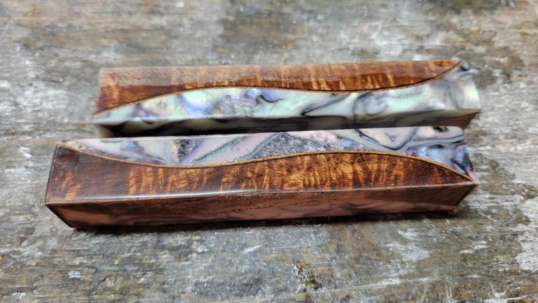 Twisted Koa™ "abalone Faux" Pen Blank - Etsy