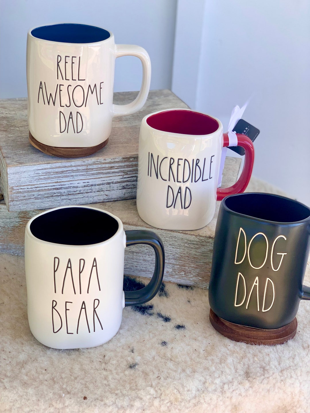Rae Dunn Dad Mug Rae Dunn Fathers Day Mug Rae Dunn Dog Dad Rae - Etsy