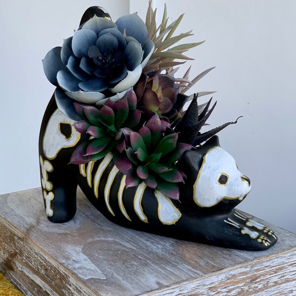 Skeleton Planter - Etsy