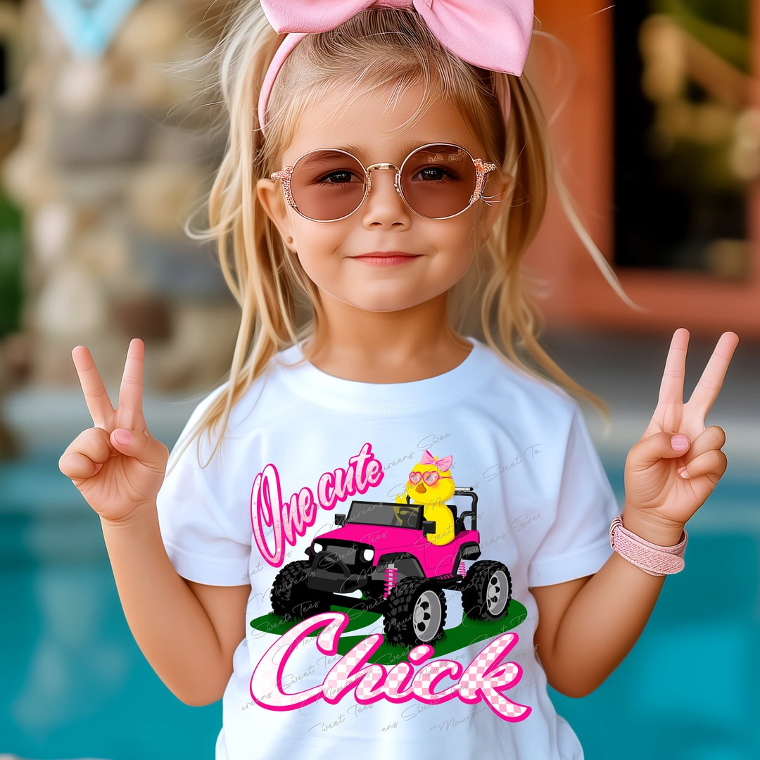 Girls Easter Png, Easter Png, Hoppy Easter, One Cute Chick, Cutest ...
