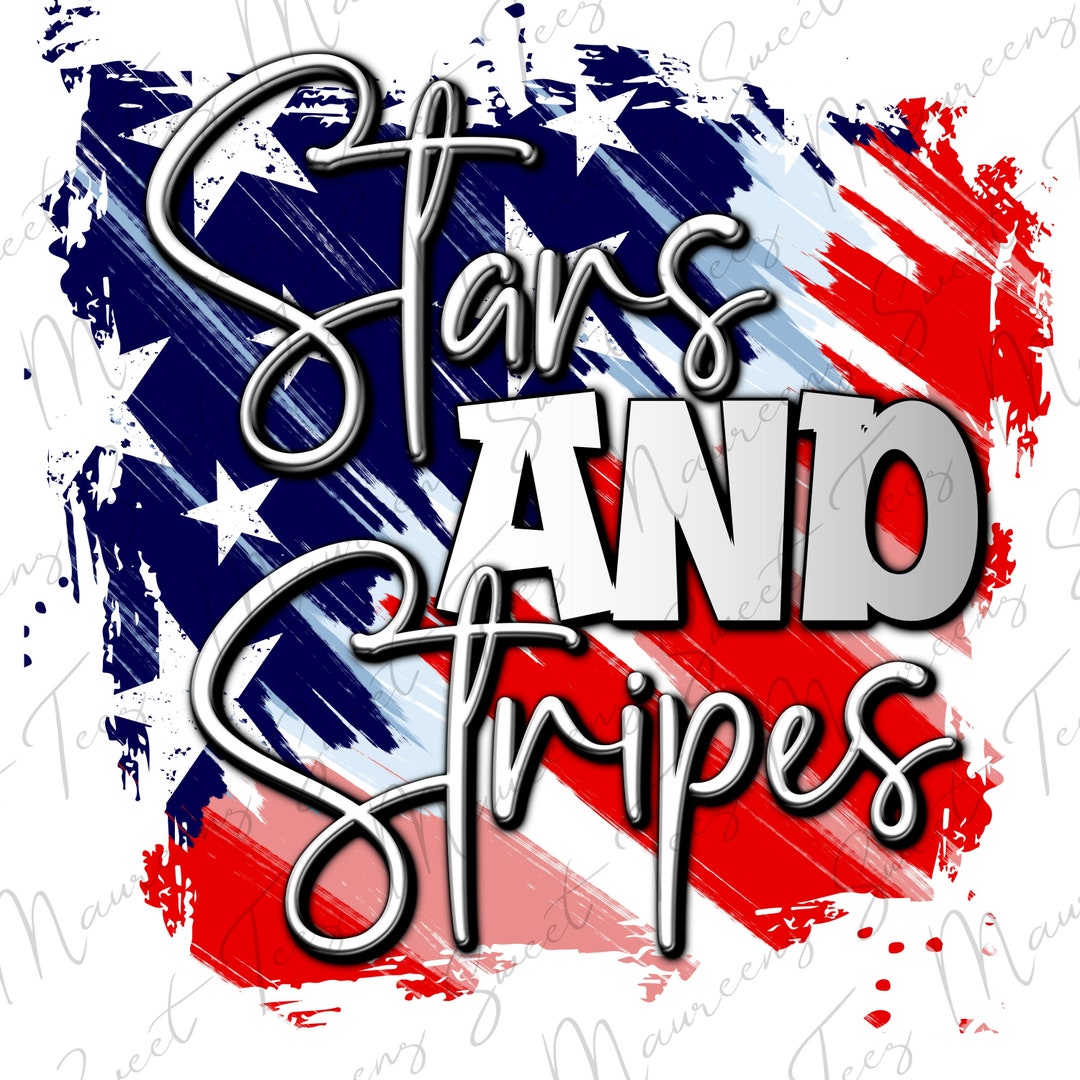 Fourth of July Png - Stars and Stripes PNG - Digital Download for ...