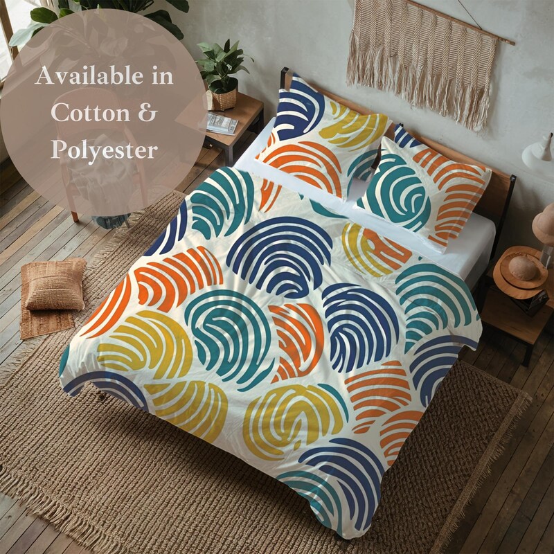 Retro Duvet Cover - Etsy