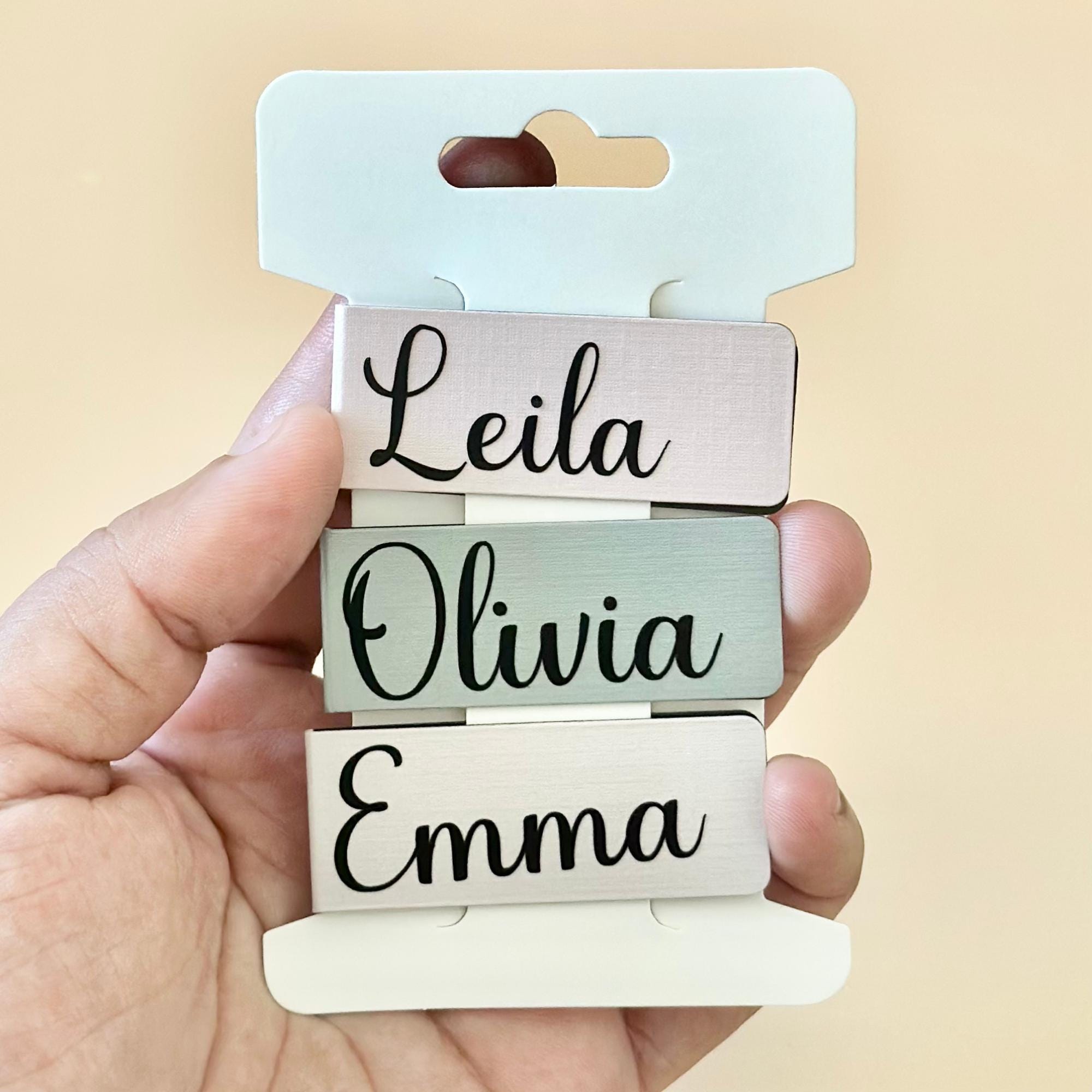 Personalized Magnetic Bookmark Gift Custom Name Bookmark for Booklover ...