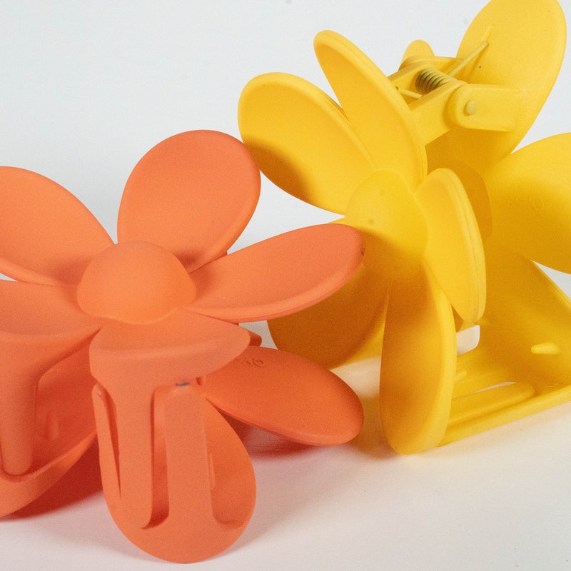 Orange Hair Clips - Etsy