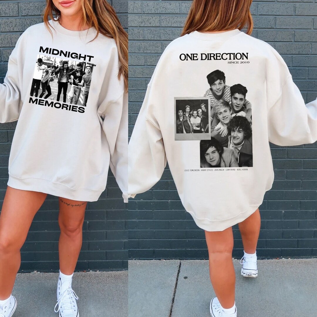 One Direction Midnight Memories Shirt 90S Vintage Merch One - Etsy