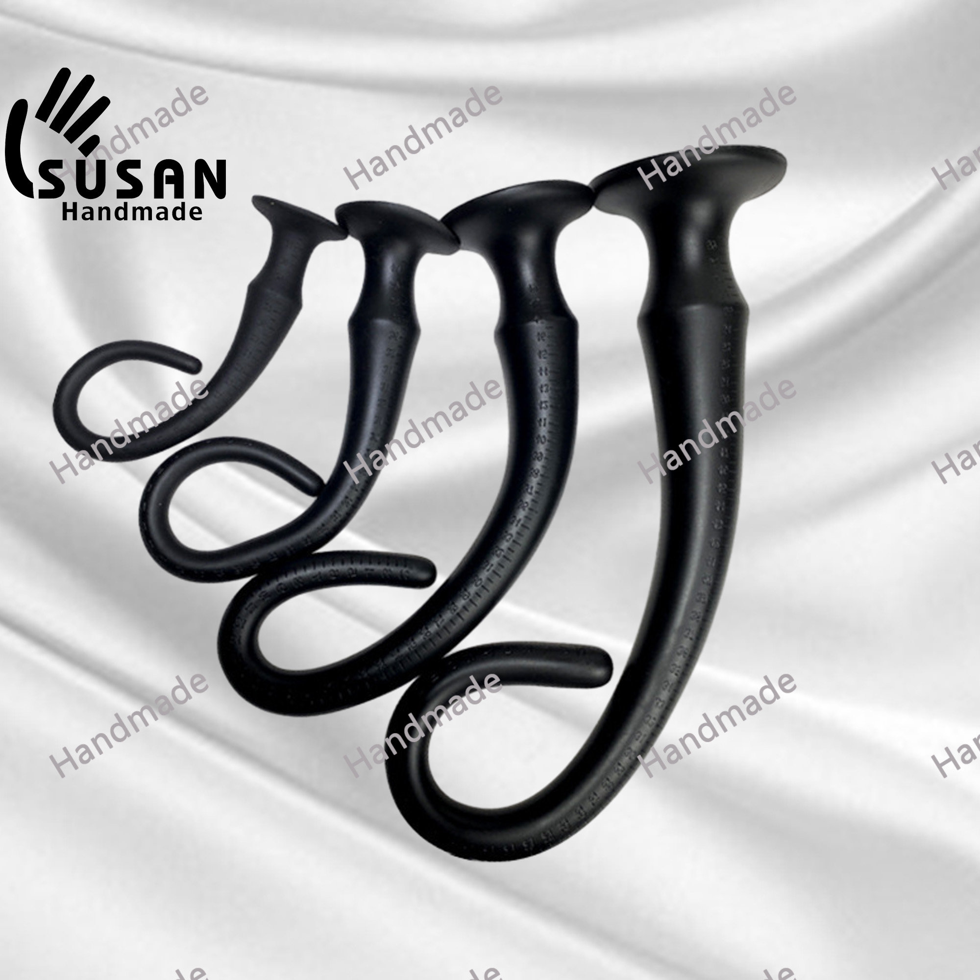 Extra Long Anal Plug in 4 Sizes,anal Plug With Suction Cup,super ...