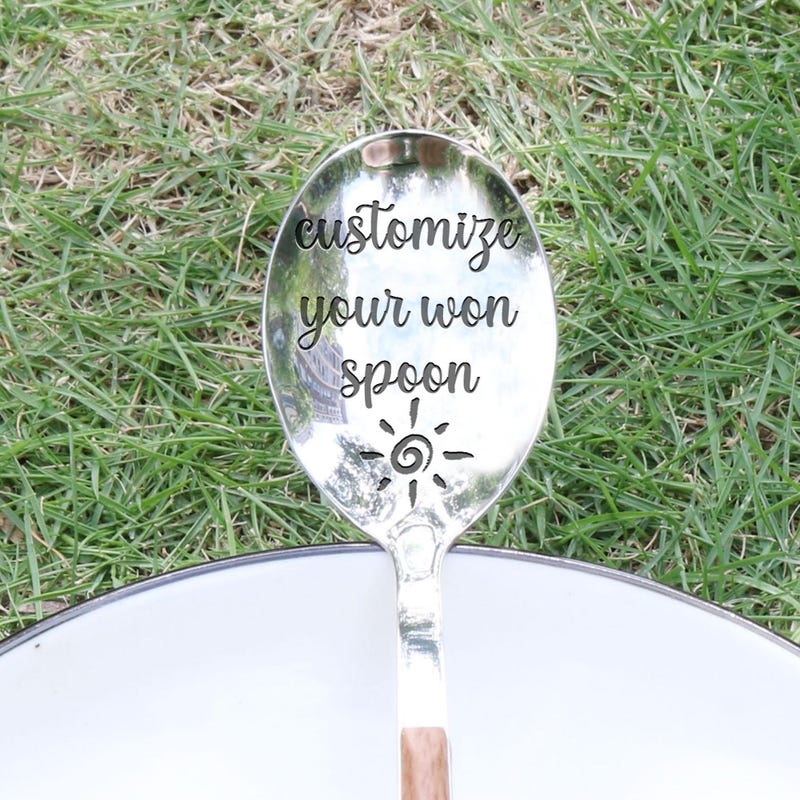 Custom Spoon - Etsy