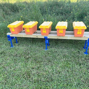 Easy Bees Modular Beehive Stand System | Adjustable Height Beehive ...