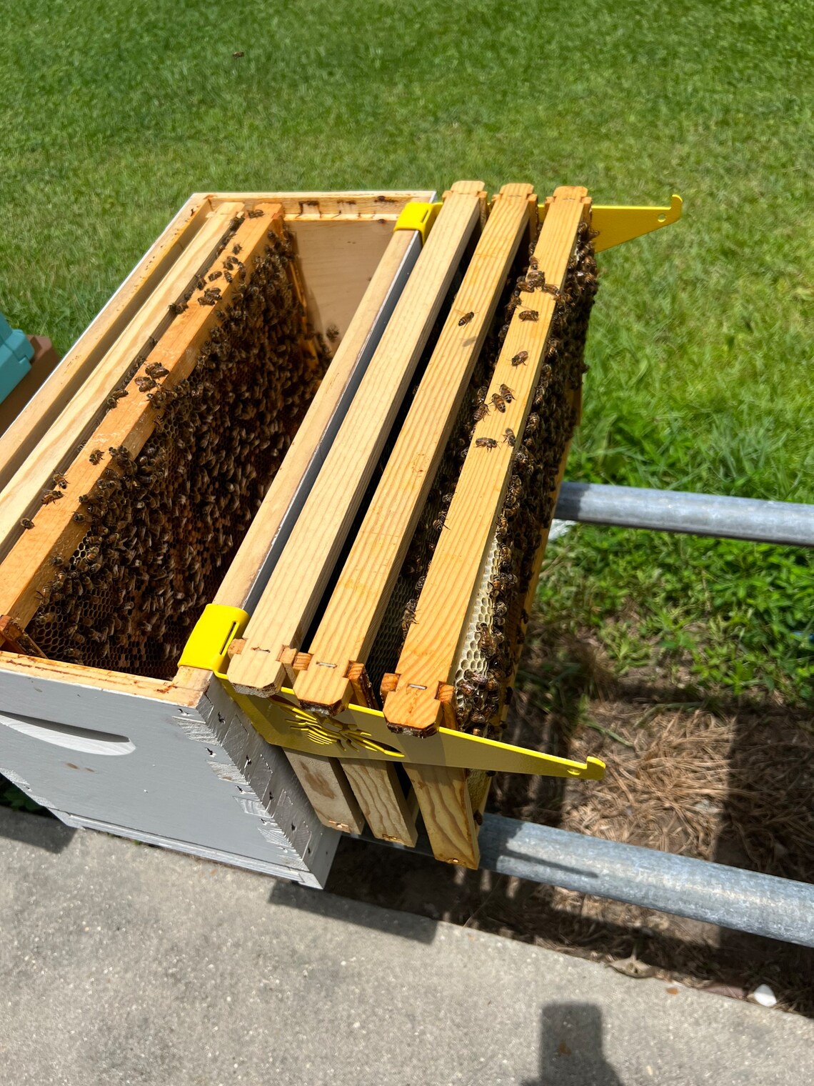 Beehive Inspection Perch Beehive Inspection Bracket Hive - Etsy