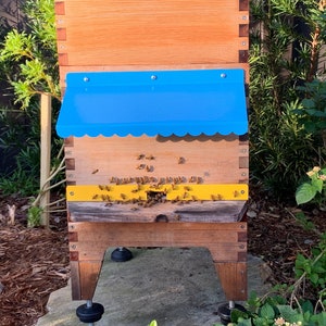 Beehive Rain and Snow Visor | Awning for Beehive | Snow and Rain ...