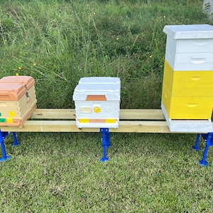 Easy Bees Modular Beehive Stand System | Adjustable Height Beehive ...