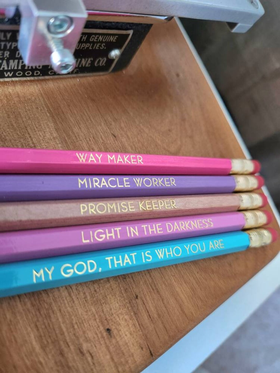 Way Maker (set of 5) Choose Your Own Colors Bible Scripture Jesus Faith ...