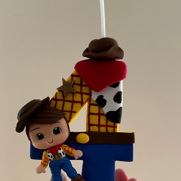 Toy Story Birthday Cake Candle - Etsy